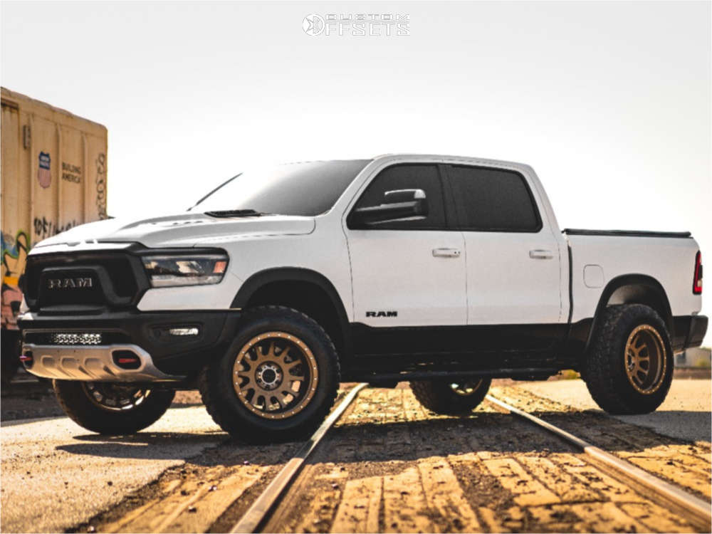 2019 Ram 1500 with 20x12 -52 Method Mr605 and 35/12.5R20 RBP Repulsor ...