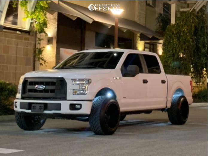 2016 Ford F-150 with 20x14 -76 Full Throttle Ft-1 and 305/50R20 Nitto ...