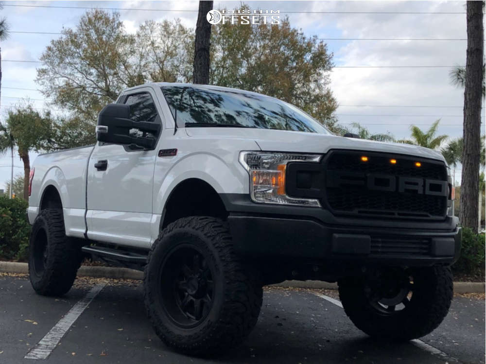 2018 Ford F-150 with 20x10 -25 Ultra Menace and 37/12.5R20 Milestar Patagonia Mt and Suspension ...