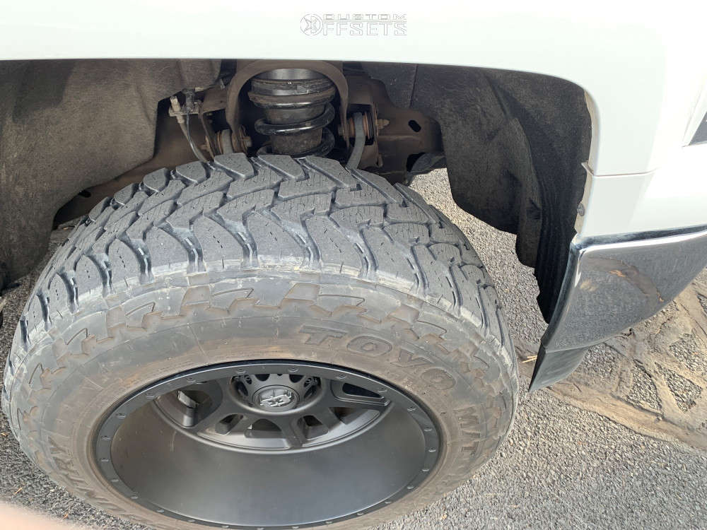 2015 Chevrolet Silverado 1500 with 20x12 -51 Vision Split and 275/65R20 ...