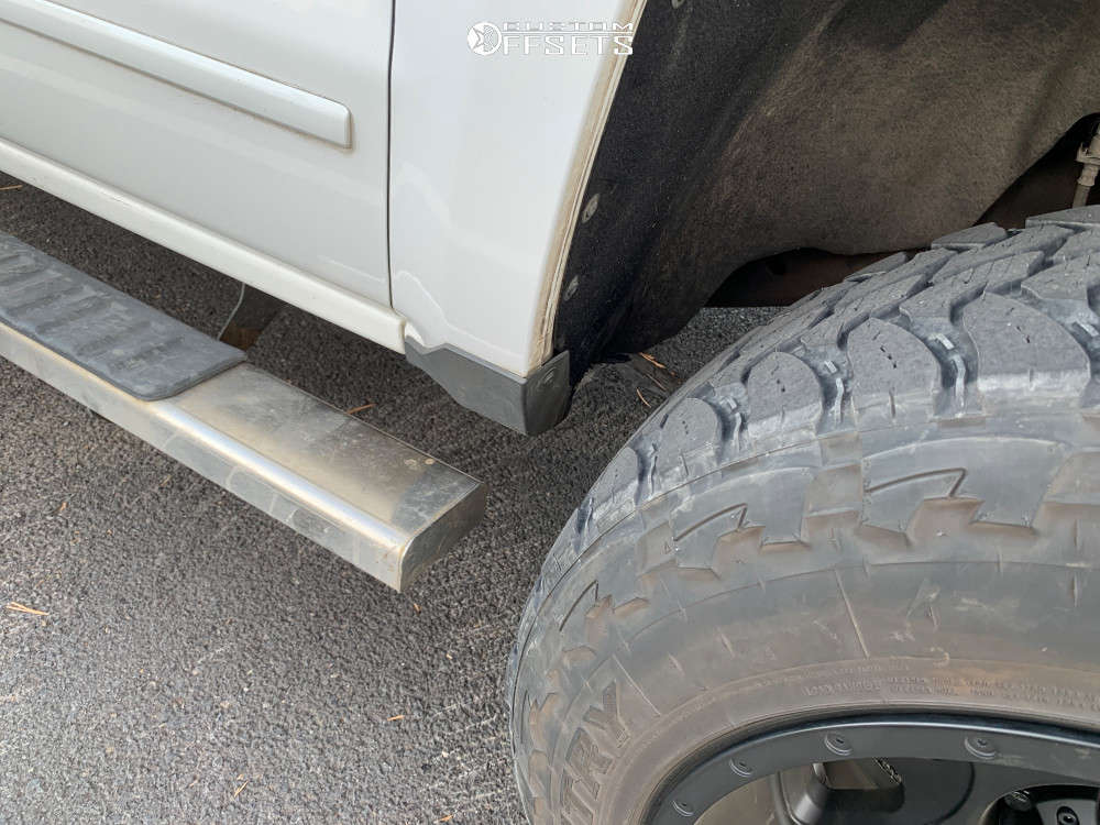 2015 Chevrolet Silverado 1500 with 20x12 -51 Vision Split and 275/65R20 ...