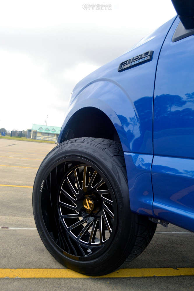 2017 Ford F-150 with 22x12 -51 ARKON OFF-ROAD Caesar and 305/45R22 ...