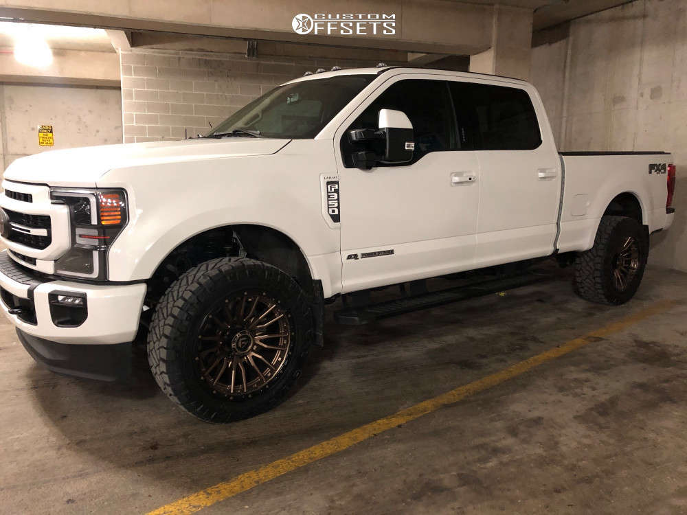 2020 Ford F-350 Super Duty with 22x10 -18 Fuel Rebel and 285/55R22 ...