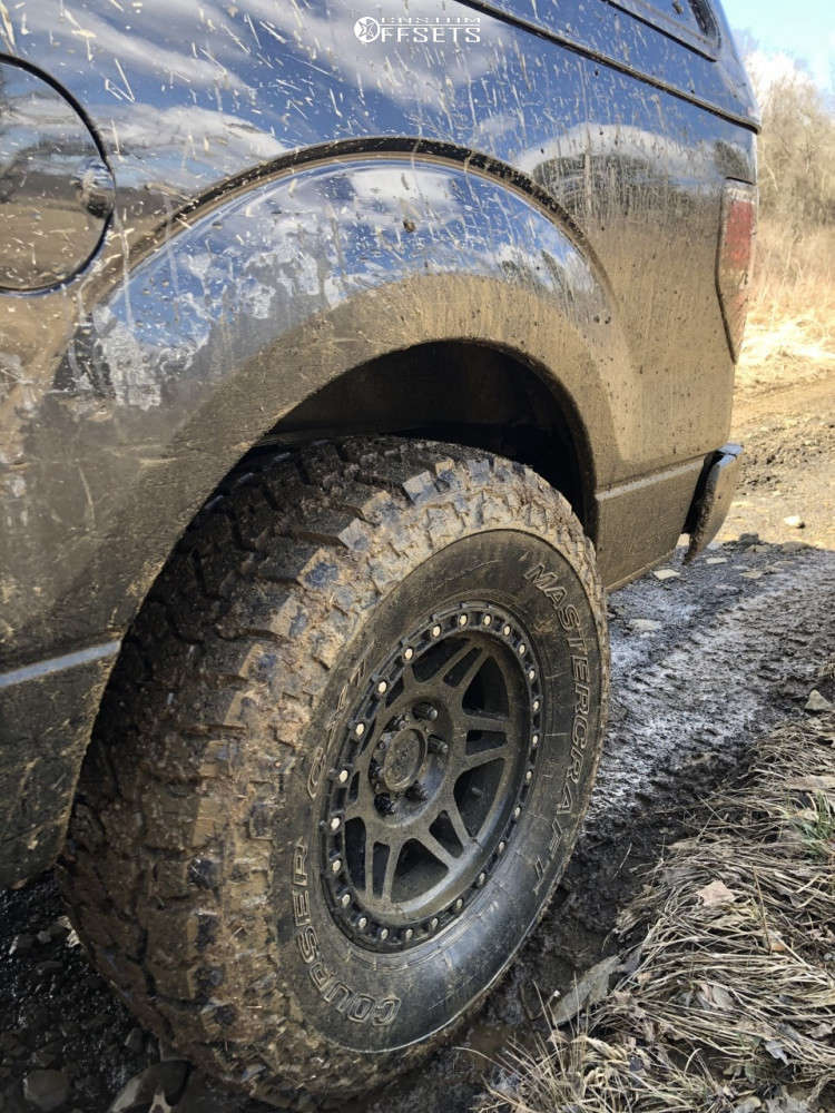 2012 Ford F-150 with 17x8.5 0 Method Mr312 and 315/70R17 Mastercraft ...