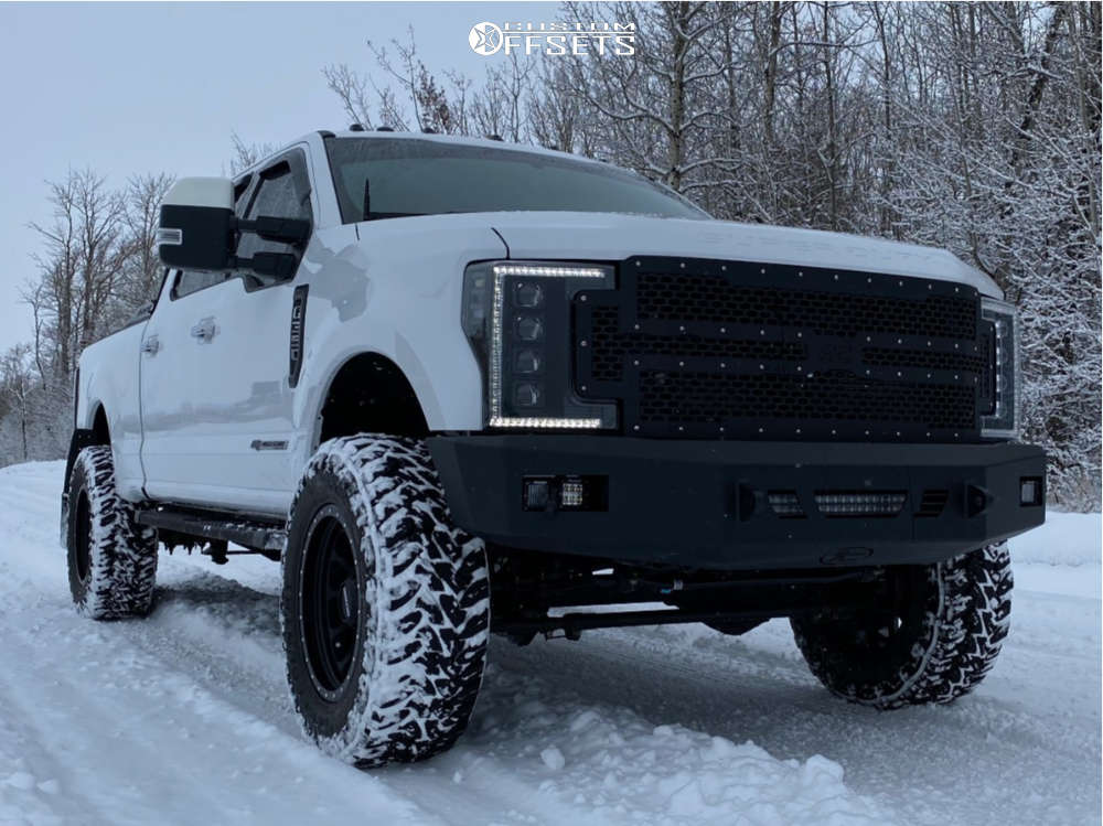 2018 Ford F-350 Super Duty with 20x10 -24 Method Mr605 and 37/12.5R20 ...
