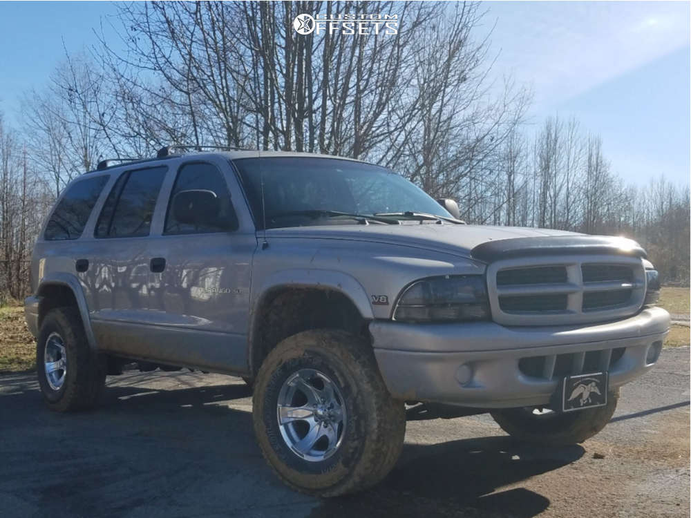 1999 Dodge Durango with 15x8 -19 Pacer Warrior and 31/10.5R15 Yokohama ...