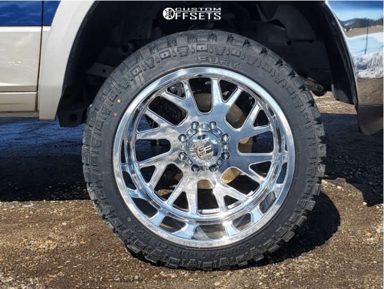 2010 Ram 3500 with 22x14 -76 Gear Forged F71p1 and 33/14.5R22 Fury ...