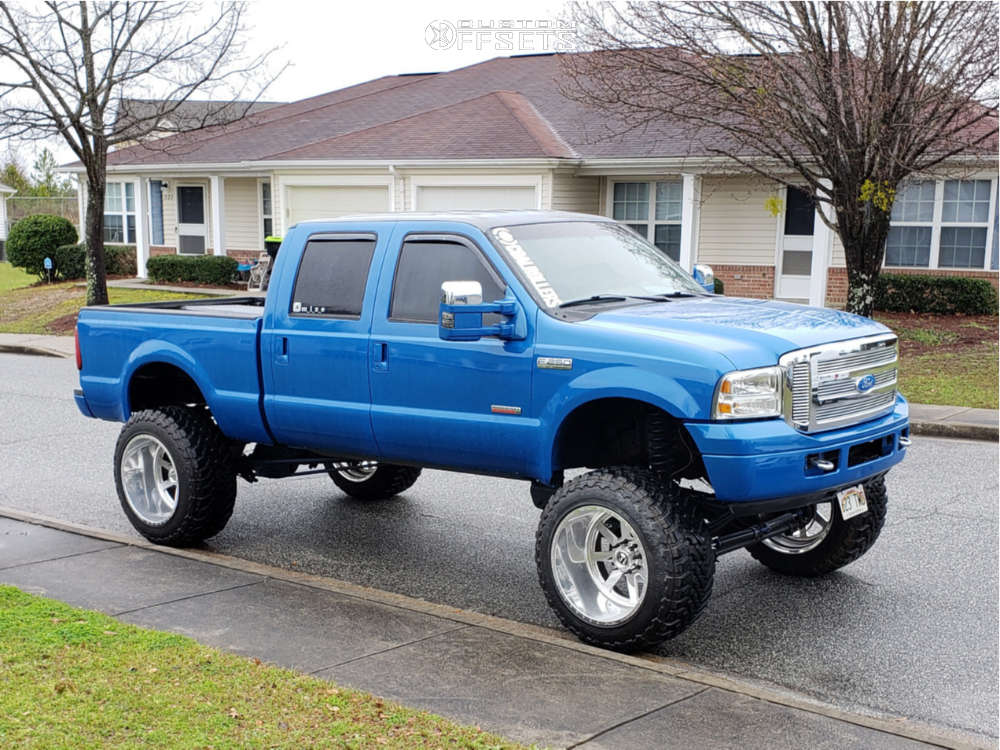 2005 Ford F-250 Super Duty with 24x16 -103 Fuel Forged Ff09 and 40/15 ...