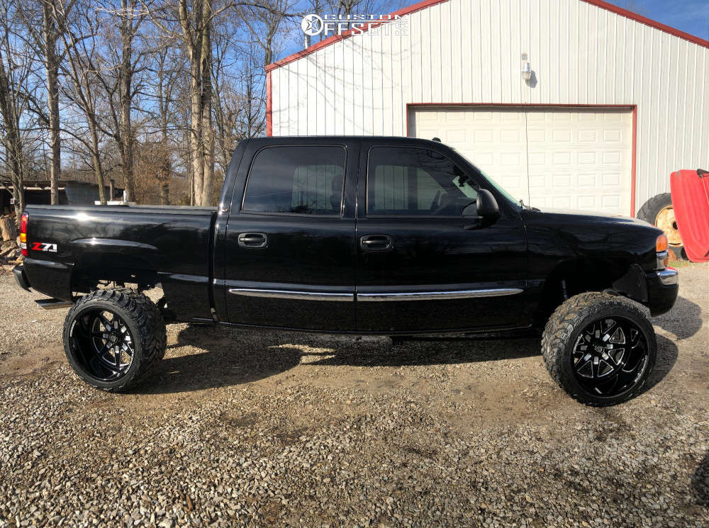 2004 GMC Sierra 1500 Classic with 22x14 -76 Dropstars Forged F61bm1 and ...