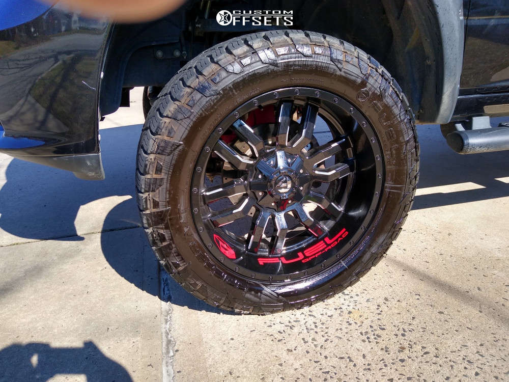 2016 Ram 1500 with 22x10 -24 Fuel Sledge and 325/50R22 Fuel Gripper At ...