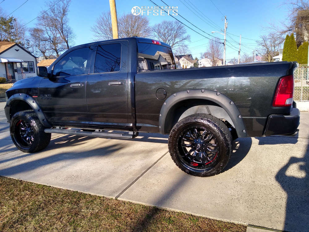 2016 Ram 1500 with 22x10 -24 Fuel Sledge and 325/50R22 Fuel Gripper At ...