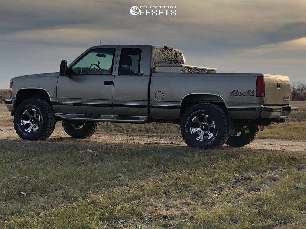 1998 Chevrolet K1500 with 17x9 -12 Dick Cepek Dc-1 and 33/12.5R17 Dick ...