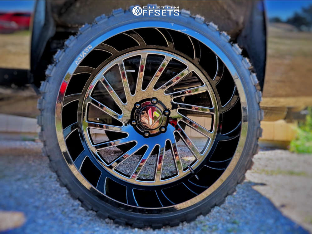 2013 Chevrolet Silverado 1500 with 24x14 -81 ARKON OFF-ROAD Caesar and ...