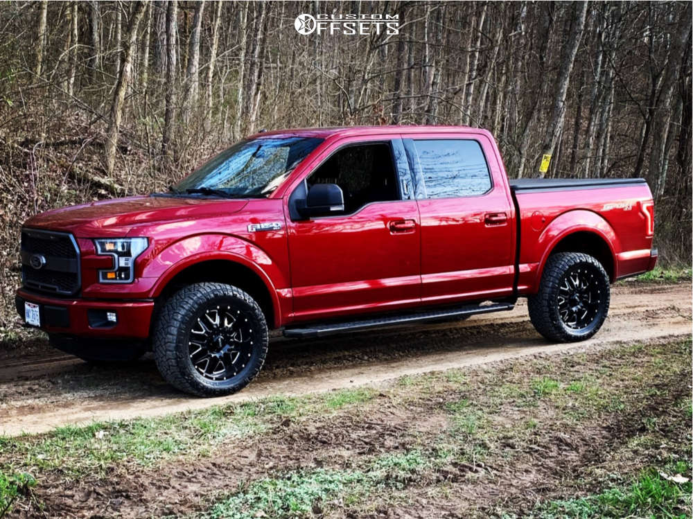 2016 Ford F-150 with 20x9 18 Ultra Hunter and 305/55R20 Nitto Ridge ...