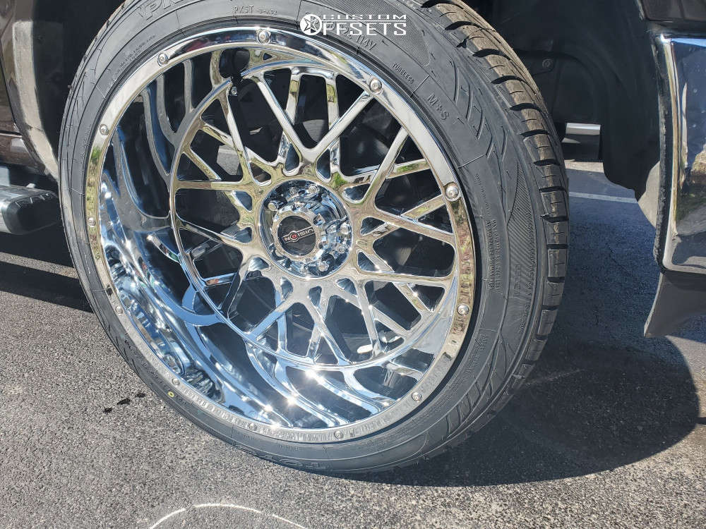 2016 Dodge Ram 1500 with 22x12 -51 Vision Rocker and 305/12.5R22 Toyo ...