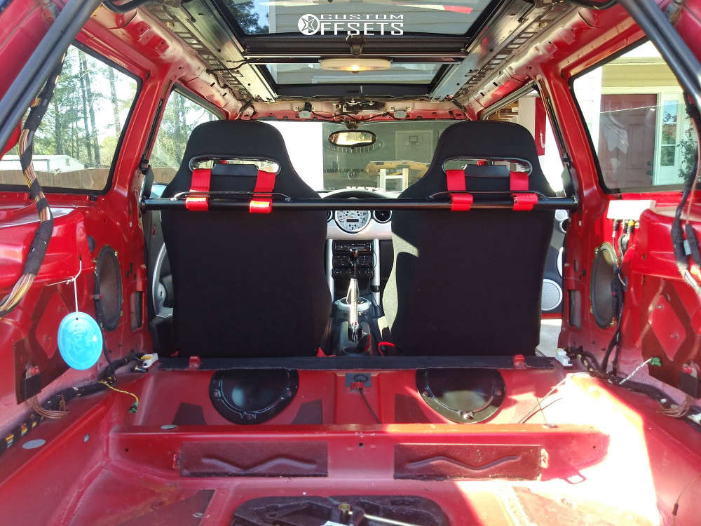 2004 Mini Cooper with 15x6.5 35 AVID1 AV8 and 175/65R15 Yokohama Avid ...