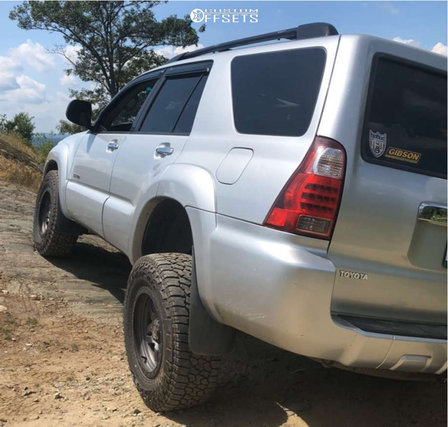 2007 Toyota 4Runner with 17x8.5 -6 Fuel Anza and 245/75R17 Falken ...