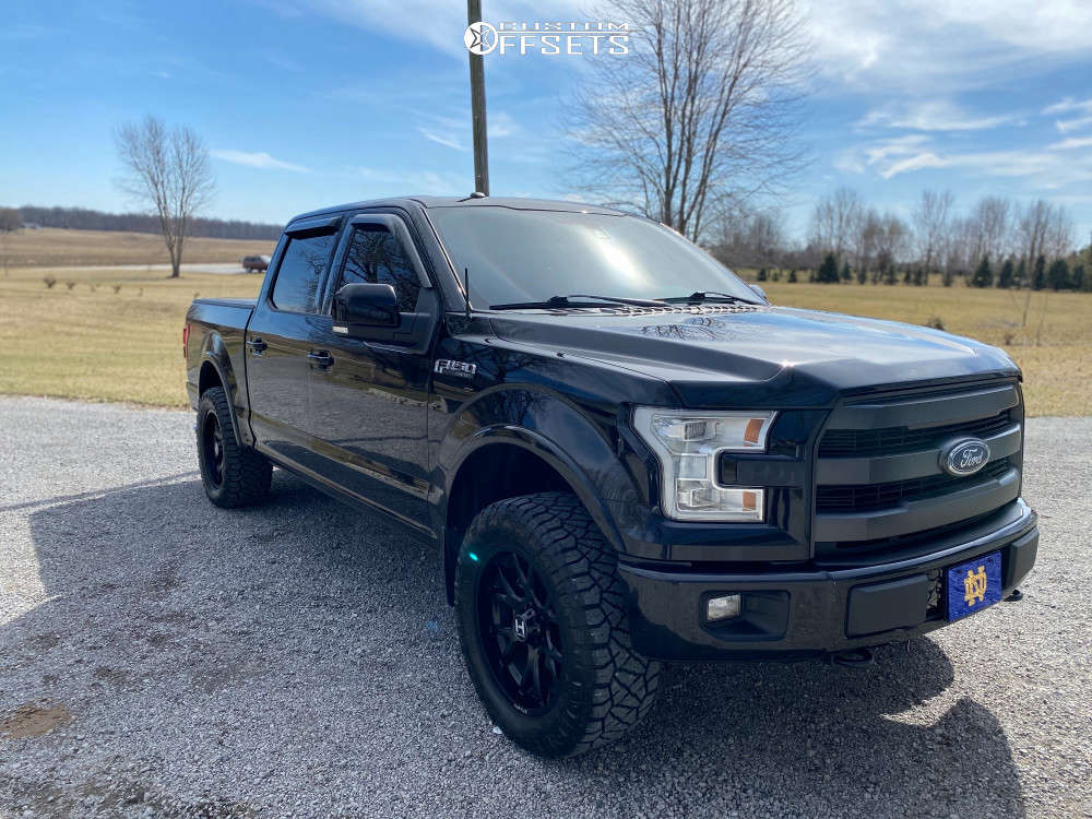 2016 Ford F-150 with 20x9 0 Hostile Rage and 33/12.5R20 Nitto Ridge ...