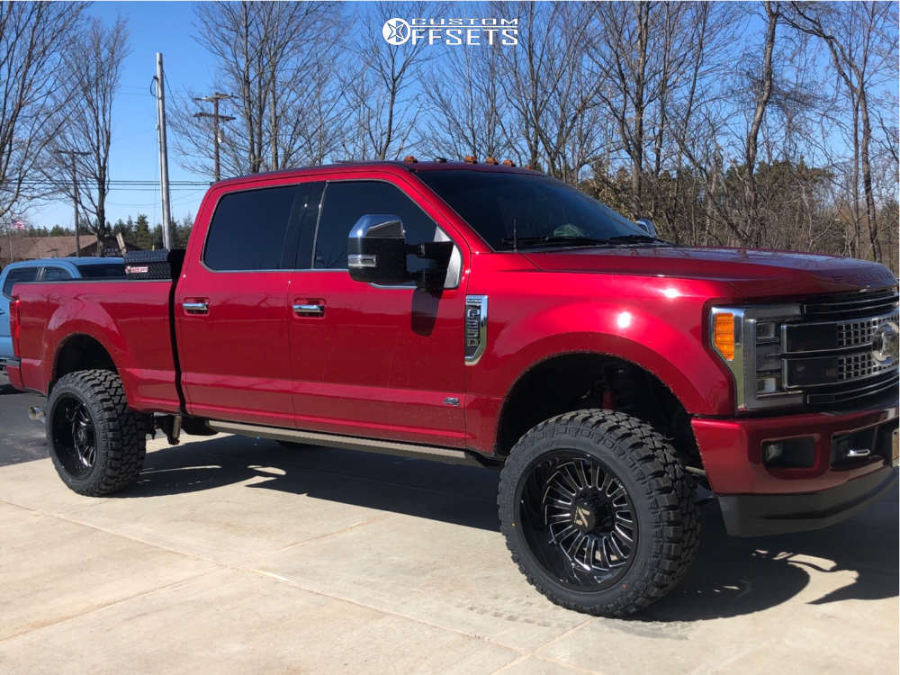 2017 Ford F-250 Super Duty with 22x12 -51 ARKON OFF-ROAD Alexander and ...