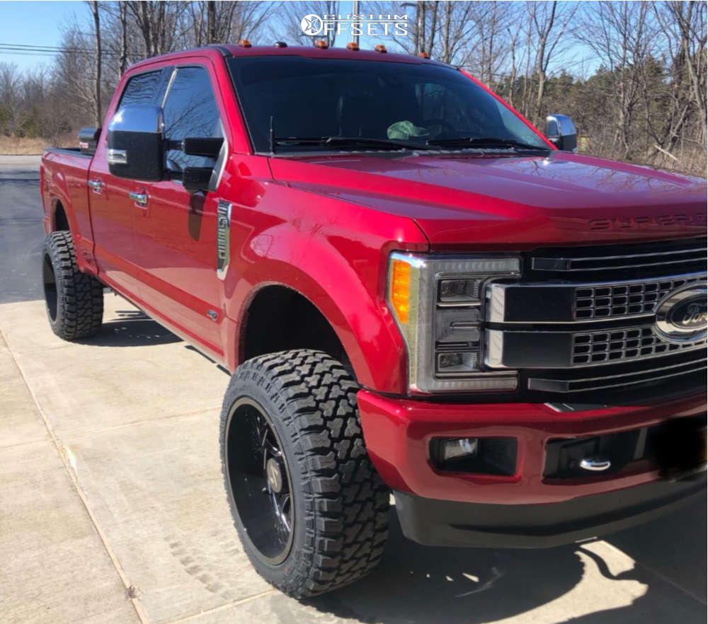 2017 Ford F-250 Super Duty with 22x12 -51 ARKON OFF-ROAD Alexander and ...