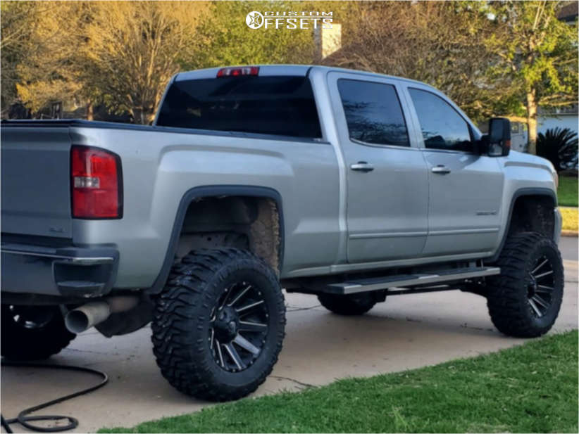 2015 GMC Sierra 2500 HD with 20x10 -18 Fuel Contra and 37/13.5R20 ...