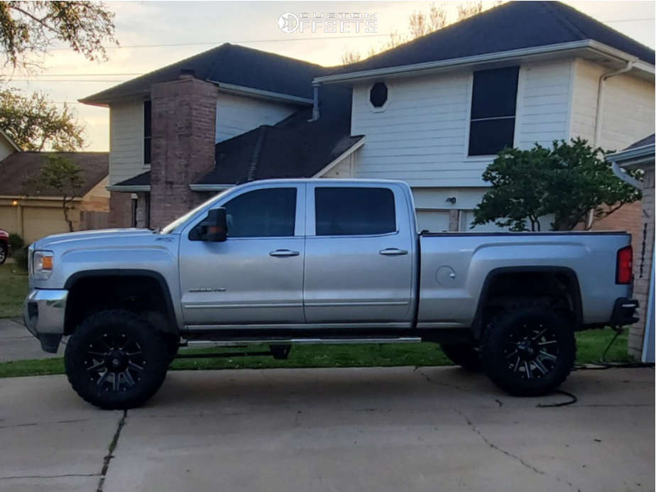 2015 GMC Sierra 2500 HD with 20x10 -18 Fuel Contra and 37/13.5R20 ...