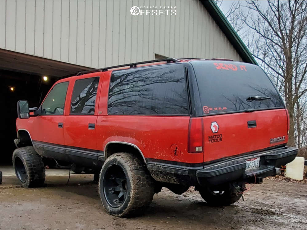 1994 Chevrolet K1500 Suburban with 20x12 -44 Fuel Octane and 33/12.5R20 ...