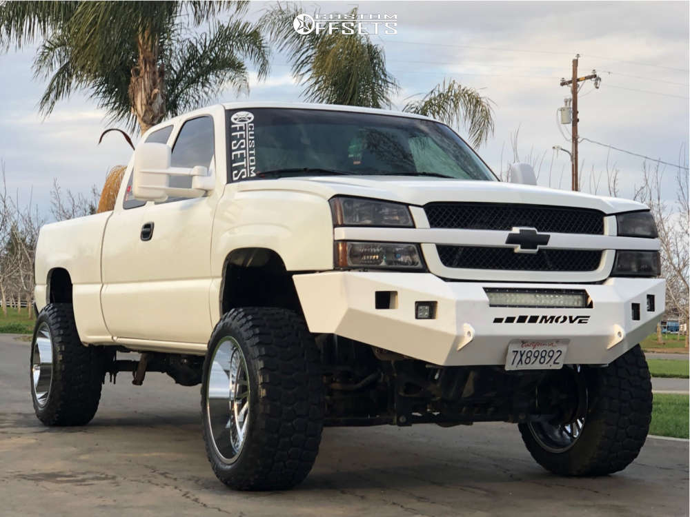 2003 Chevrolet Silverado 1500 Aggressive > 1" Outside Fender Stock ...
