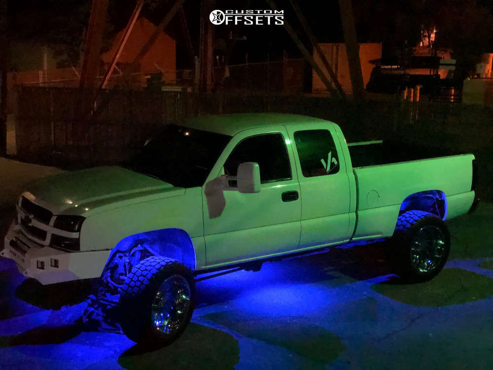 2003 Chevrolet Silverado 1500 Aggressive > 1" Outside Fender Stock ...
