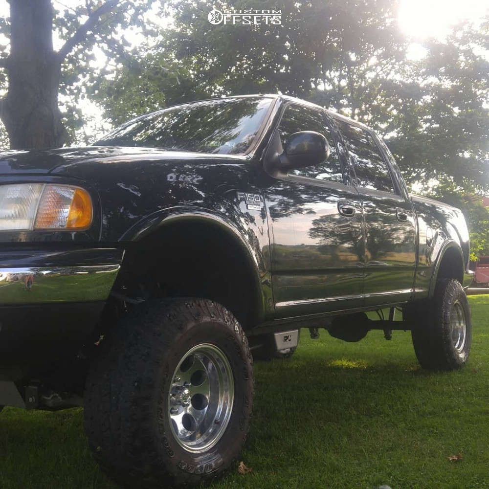 2001 Ford F-150 with 16x10 -38 Alloy Ion 171 and 305/70R16 Toyo Tires ...