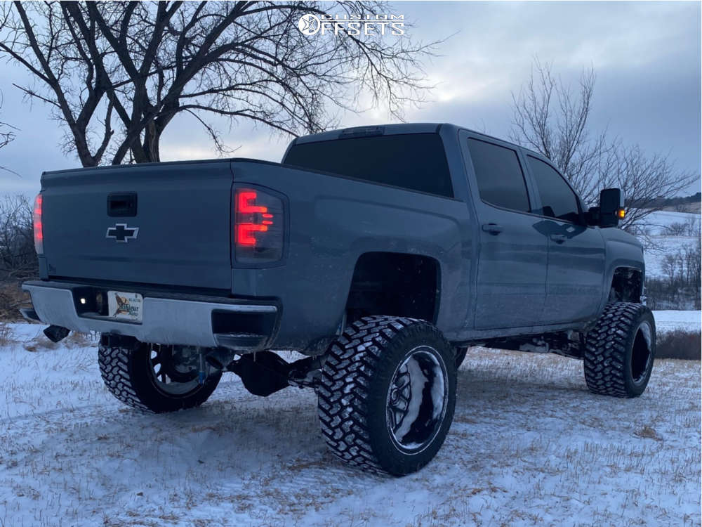 2015 Chevrolet Silverado 1500 with 22x14 -76 Fuel Forged Ff19 and 375 ...