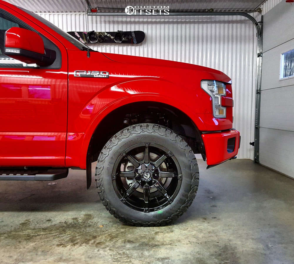 2016 Ford F-150 with 20x10 -12 Fuel Coupler and 305/55R20 BFGoodrich ...