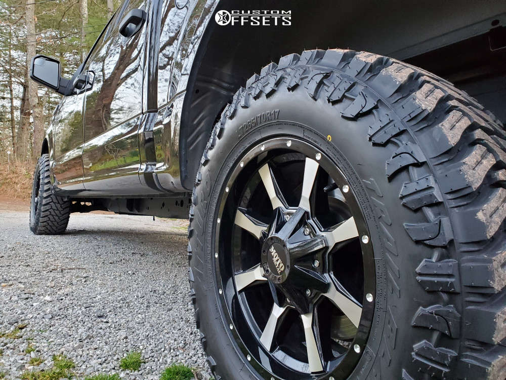 2018 Ford F-150 with 17x8 0 Moto Metal Mo970 and 265/70R17 Atturo Trail ...