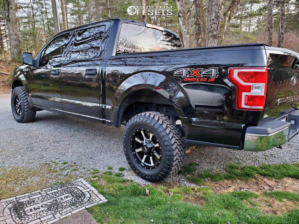2018 Ford F-150 with 17x8 0 Moto Metal Mo970 and 265/70R17 Atturo Trail ...