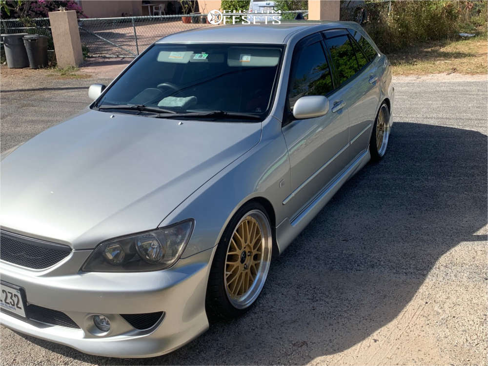 2004 Lexus IS300 with 18x8 34 JNC JNC005 and 215/35R18 Nankang NS-25 ...