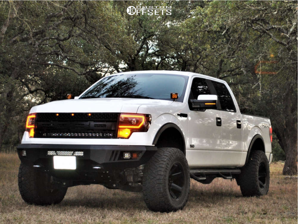 2014 Ford F-150 with 18x10 -44 Black Rhino Raze and 35/12.5R18 Nitto ...