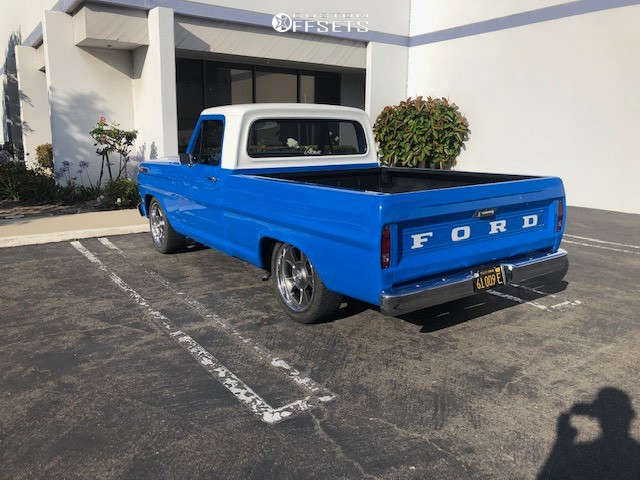 1969 Ford F-100 with 20x8 1 US Mags BLVD and 255/45R20 Atturo AZ800 and ...