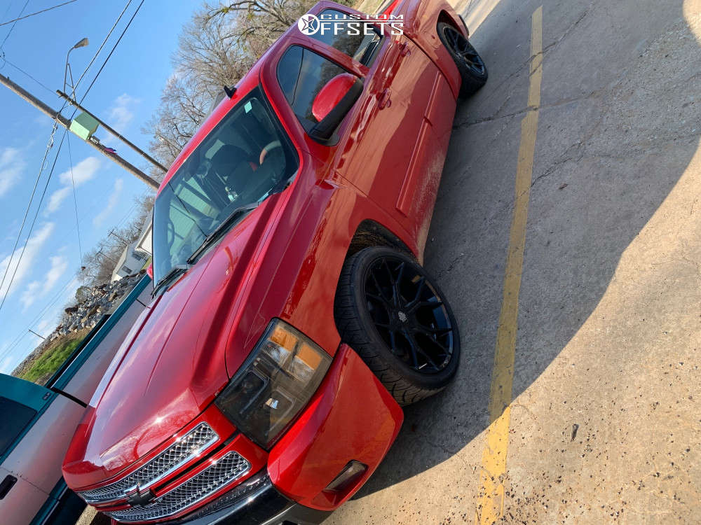 2009 Chevrolet Silverado 1500 with 22x10 30 Centerline Slingshot and ...