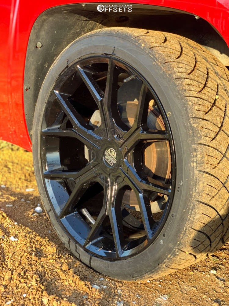 2009 Chevrolet Silverado 1500 with 22x10 30 Centerline Slingshot and ...