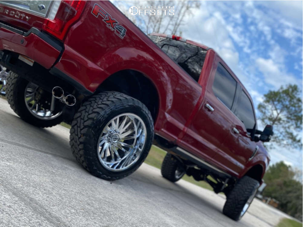 2018 Ford F-250 Super Duty with 26x14 -72 Tuff T2a and 40/15.5R26 Toyo ...