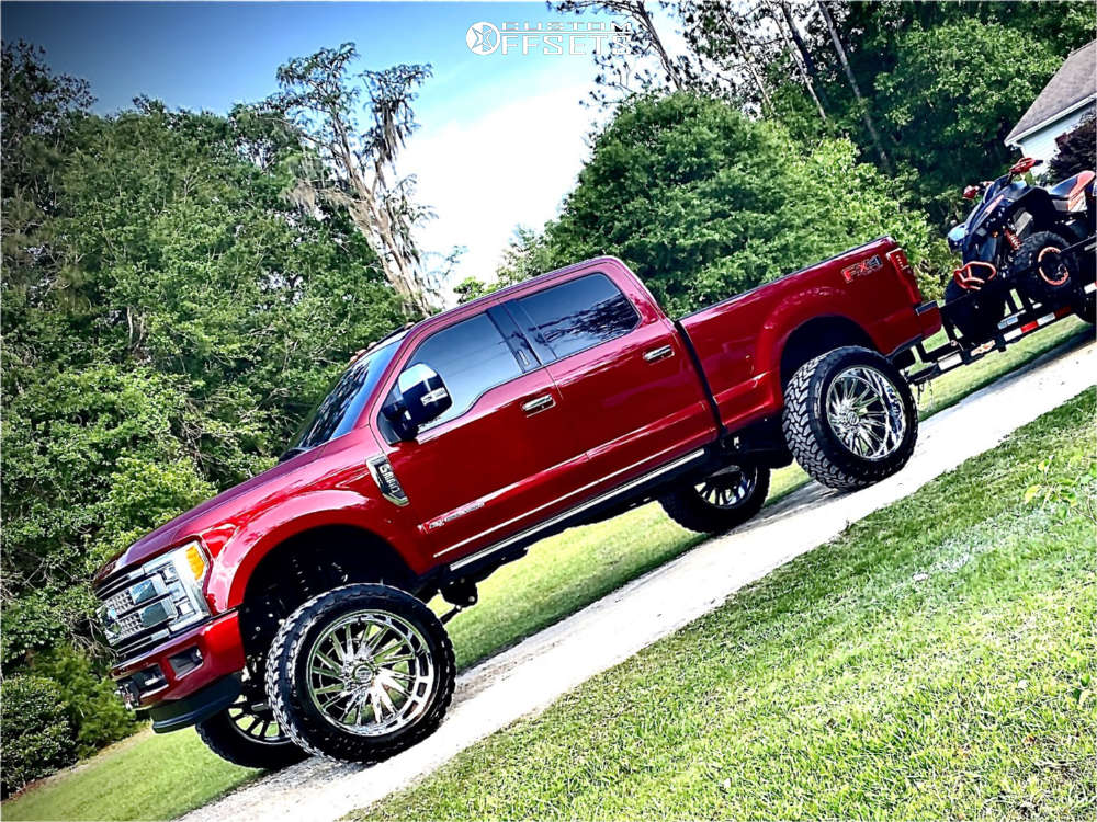 2018 Ford F-250 Super Duty with 26x14 -72 Tuff T2a and 40/15.5R26 Toyo ...