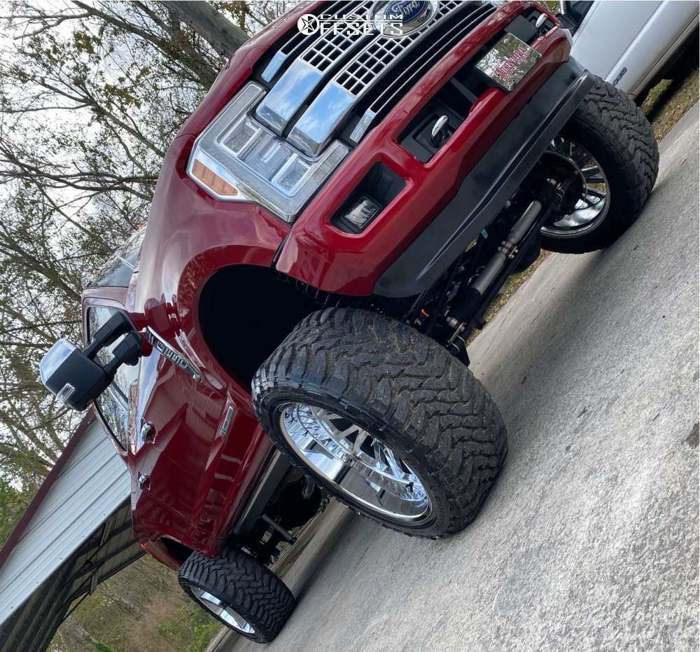 2018 Ford F-250 Super Duty with 26x14 -72 Tuff T2a and 40/15.5R26 Toyo ...