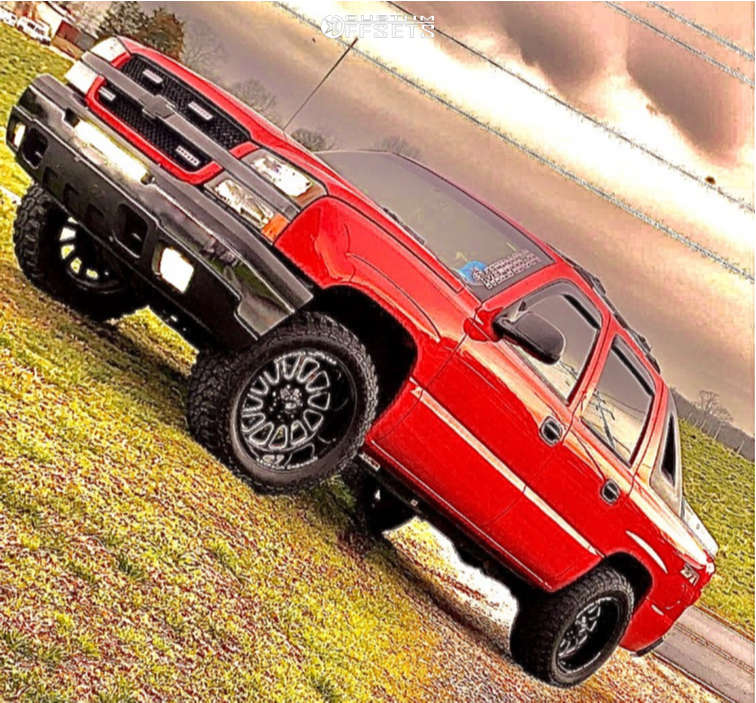 2003 Chevrolet Avalanche 1500 with 20x10 -19 Monster Offroad M17 and 33 ...