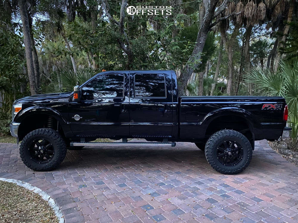 2016 Ford F-250 Super Duty with 20x9 -12 Mayhem Chaos and 37/12.5R20 ...