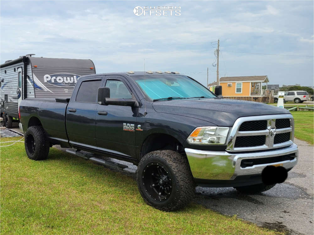 2015 Ram 2500 with 20x12 -44 Fuel Hostage and 35/12.5R20 Venom Power ...
