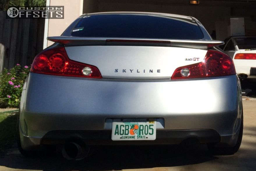 2004 INFINITI G35 with 18x10 15 Rota SVN-R and 245/40R18 Westlake SVO ...