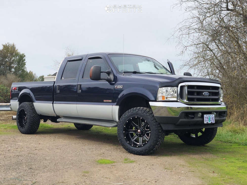 2004 Ford F-250 Super Duty with 20x12 -44 Ballistic Rage and 35/12.5R20 ...