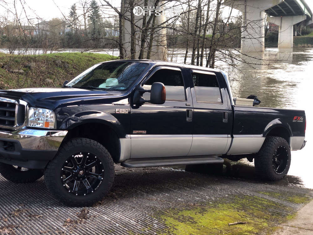 2004 Ford F-250 Super Duty with 20x12 -44 Ballistic Rage and 35/12.5R20 ...