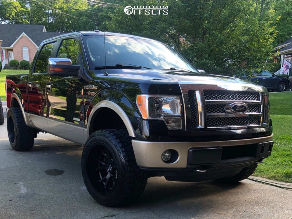 2011 Ford F-150 with 20x12 -44 Hostile Rage and 33/12.5R20 Toyo Tires ...