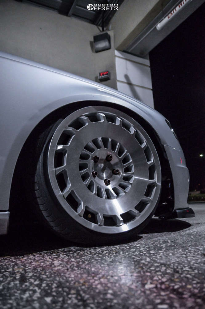 2012 Audi A4 Quattro with 19x10.5 35 Rotiform Ccv and 225/35R19 ...